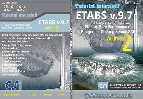 Video Tutorial ETABS Step by Step Perencanaan Bangunan Gedung Sesuai SNI Volume 2 Available Now ...