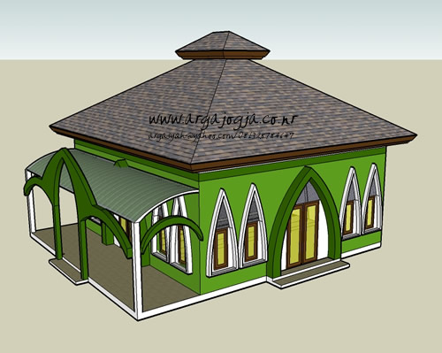 Video Tutorial Pembuatan Berbagai Model Atap Dengan Sketchup 8 ...