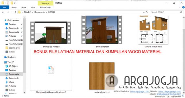 Video Tutorial Archicad 22 3D Visualisasi Rumah Kecil 2 Lantai ...