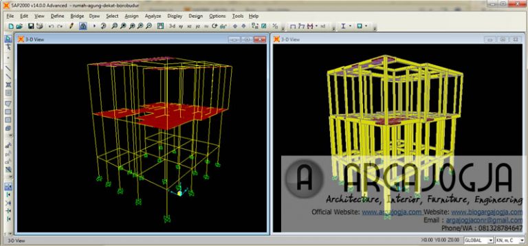 Cara Cepat Melihat Gaya Aksial Maksimum Struktur Pada SAP2000 ...