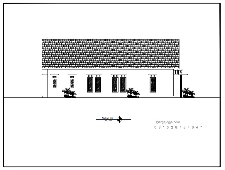Contoh Gambar Kerja Atap Miring Satu Sisi Ukuran 8×15: Merencanakan Kemewahan dalam Detail ...