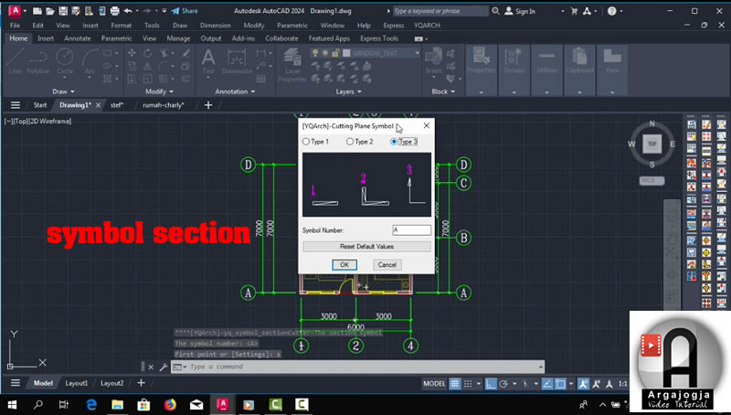 Video Tutorial AutoCAD 2024 Cara Menggunakan Plugin YQ arch Available ...